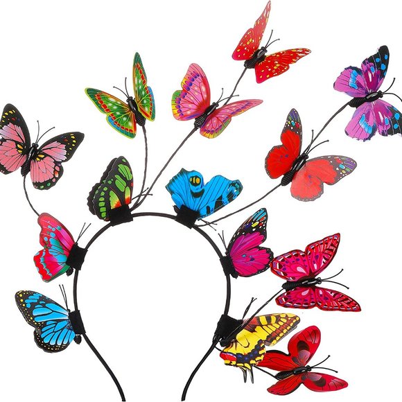 Boutique | Accessories | Butterfly Fascinator Hat Monarch Butterfly ...